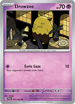 Drowzee | Shrouded Fable | TCG Card Database | Pokemon.com