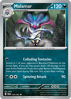 Malamar | Shrouded Fable | TCG Card Database | Pokemon.com