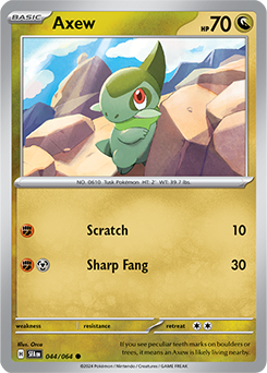 Axew | Shrouded Fable | TCG Card Database | Pokemon.com