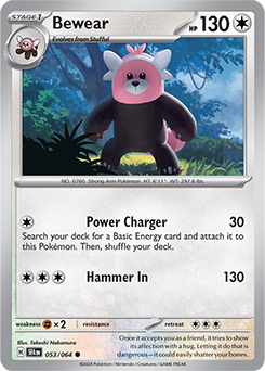 Bewear | Shrouded Fable | TCG Card Database | Pokemon.com