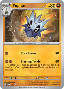 Pupitar | Scarlet & Violet Promo Cards | TCG Card Database | Pokemon.com