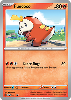 Fuecoco | Scarlet & Violet Promo Cards | TCG Card Database | Pokemon.com