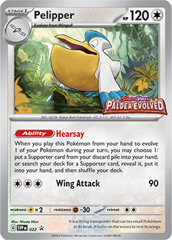 Pelipper | Scarlet & Violet Promo Cards | TCG Card Database | Pokemon.com