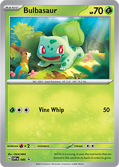 Bulbasaur | Scarlet & Violet Promo Cards | TCG Card Database | Pokemon.com