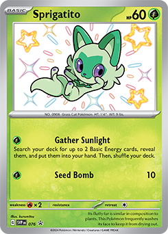 Sprigatito | Scarlet & Violet Promo Cards | TCG Card Database | Pokemon.com