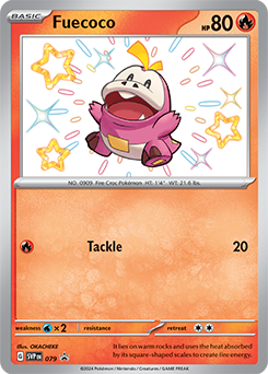 Fuecoco | Scarlet & Violet Promo Cards | TCG Card Database | Pokemon.com