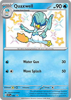 Quaxwell | Scarlet & Violet Promo Cards | TCG Card Database | Pokemon.com