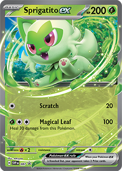 Sprigatito ex | Scarlet & Violet Promo Cards | TCG Card Database | Pokemon.com