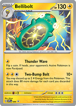 Bellibolt | Scarlet & Violet Promo Cards | TCG Card Database | Pokemon.com