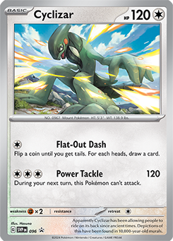 Cyclizar | Scarlet & Violet Promo Cards | TCG Card Database | Pokemon.com