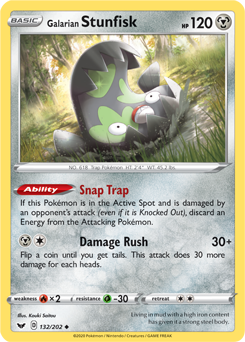 Galarian Stunfisk | Sword & Shield | TCG Card Database | Pokemon.com