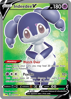Indeedee V | Sword & Shield | TCG Card Database | Pokemon.com