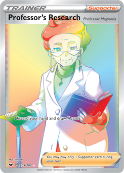 Professor’s Research (Professor Magnolia) | Sword & Shield | TCG Card ...