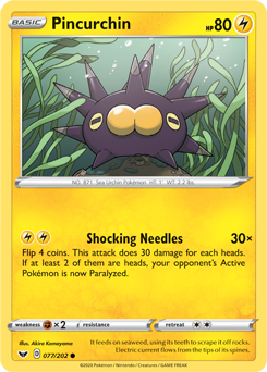 Pincurchin | Pokédex