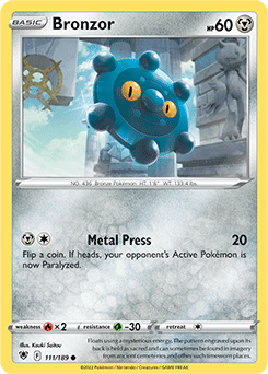 Bronzor | Astral Radiance | TCG Card Database | Pokemon.com