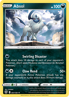 Absol | Astral Radiance | TCG Card Database | Pokemon.com