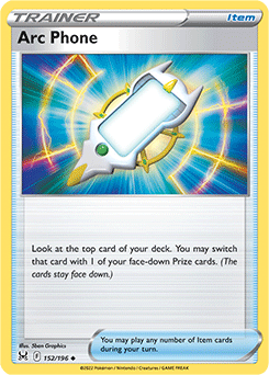 Arc Phone | Lost Origin | TCG Card Database | Pokemon.com