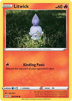 Litwick | Lost Origin | TCG Card Database | Pokemon.com