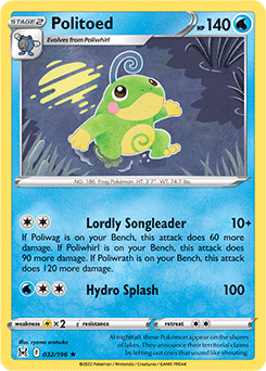 Politoed | Lost Origin | TCG Card Database | Pokemon.com
