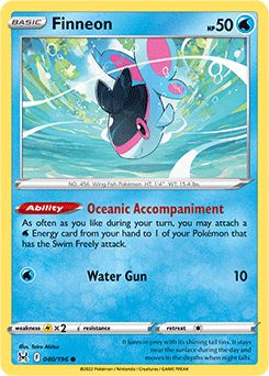 Finneon | Lost Origin | TCG Card Database | Pokemon.com