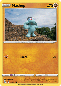 Machop | Lost Origin | TCG Card Database | Pokemon.com