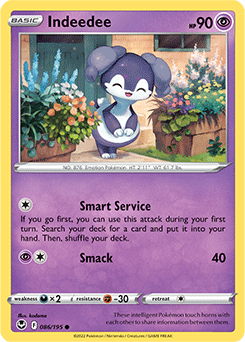 Indeedee | Silver Tempest | TCG Card Database | Pokemon.com