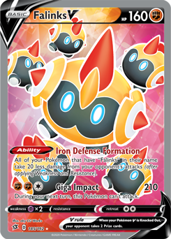 Falinks V | Rebel Clash | TCG Card Database | Pokemon.com
