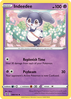 Indeedee | Rebel Clash | TCG Card Database | Pokemon.com