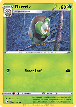 Dartrix | Pokédex