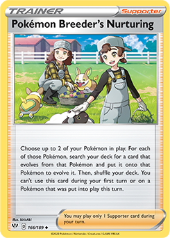 Pokémon Breeder’s Nurturing | Darkness Ablaze | TCG Card Database ...