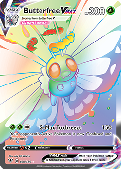 Butterfree VMAX | Darkness Ablaze | TCG Card Database | Pokemon.com
