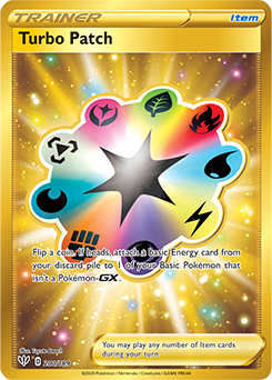 Turbo Patch | Darkness Ablaze | TCG Card Database | Pokemon.com