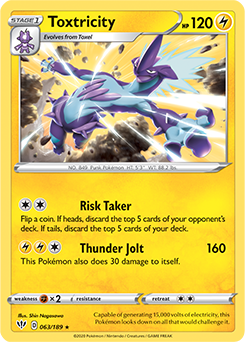 Toxtricity | Darkness Ablaze | TCG Card Database | Pokemon.com