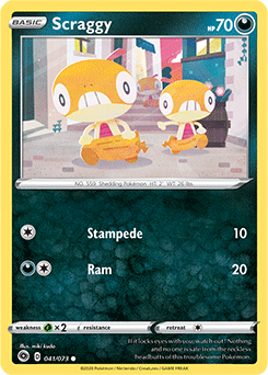 Scraggy | Champion’s Path | TCG Card Database | Pokemon.com