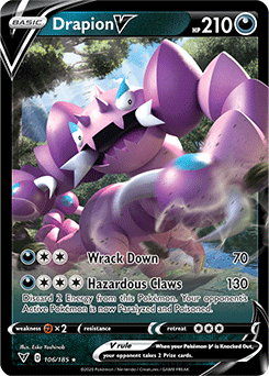 Drapion V | Vivid Voltage | TCG Card Database | Pokemon.com