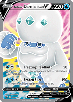 Galarian Darmanitan V | Vivid Voltage | TCG Card Database | Pokemon.com