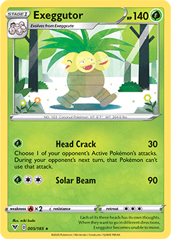 Exeggutor | Vivid Voltage | TCG Card Database | Pokemon.com