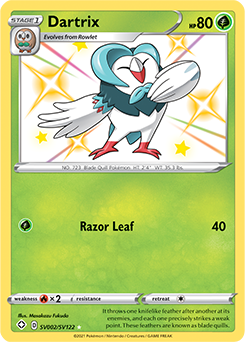Dartrix | Pokédex