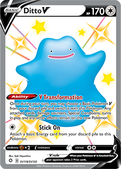 Ditto Pokemon Card Ex