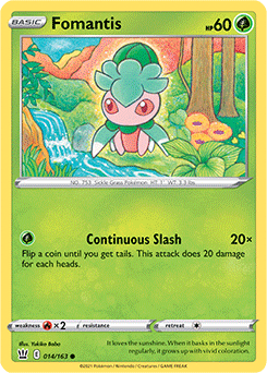 Fomantis | Pokédex