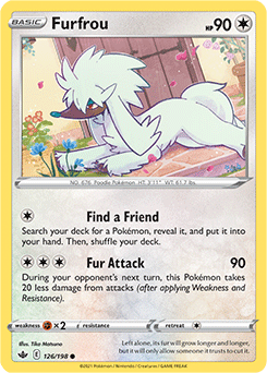Furfrou | Chilling Reign | TCG Card Database | Pokemon.com