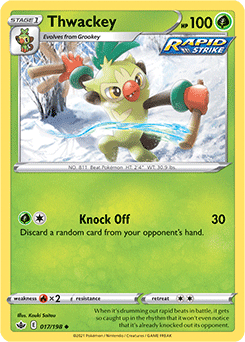 Thwackey | Pokédex