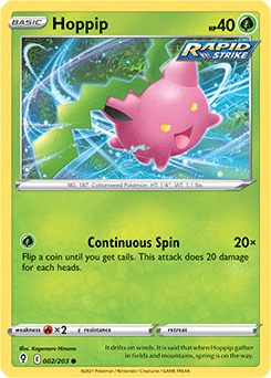 Hoppip | Evolving Skies | TCG Card Database | Pokemon.com