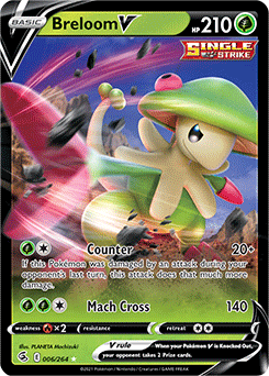 Breloom V | Fusion Strike | TCG Card Database | Pokemon.com