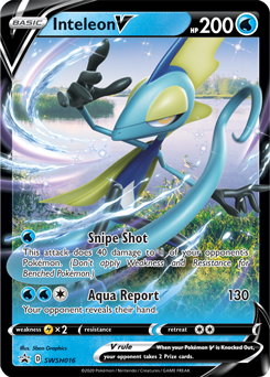 Inteleon V | Sword & Shield Promo | TCG Card Database | Pokemon.com