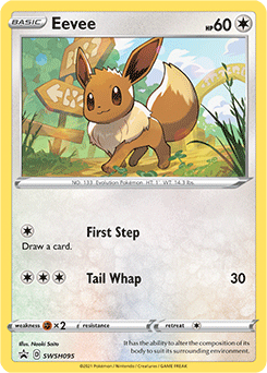Eevee | Sword & Shield Promo | TCG Card Database | Pokemon.com