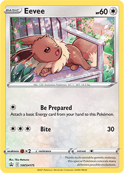 Eevee | Sword & Shield Promo | TCG Card Database | Pokemon.com