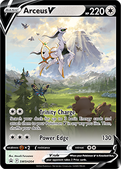 Arceus V | Sword & Shield Promo | TCG Card Database | Pokemon.com