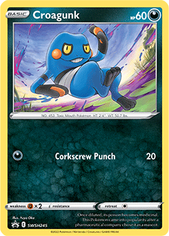 Croagunk | Sword & Shield Promo | TCG Card Database | Pokemon.com