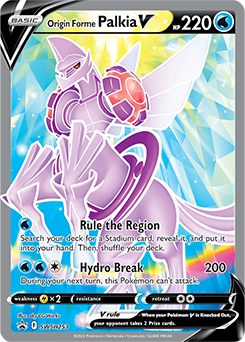 Origin Forme Palkia V | Sword & Shield Promo | TCG Card Database ...